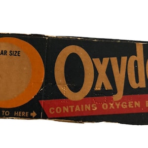 Oxydol Laundry Detergent Early 1956 First Production Unused NOS 1 Lb 4 ...