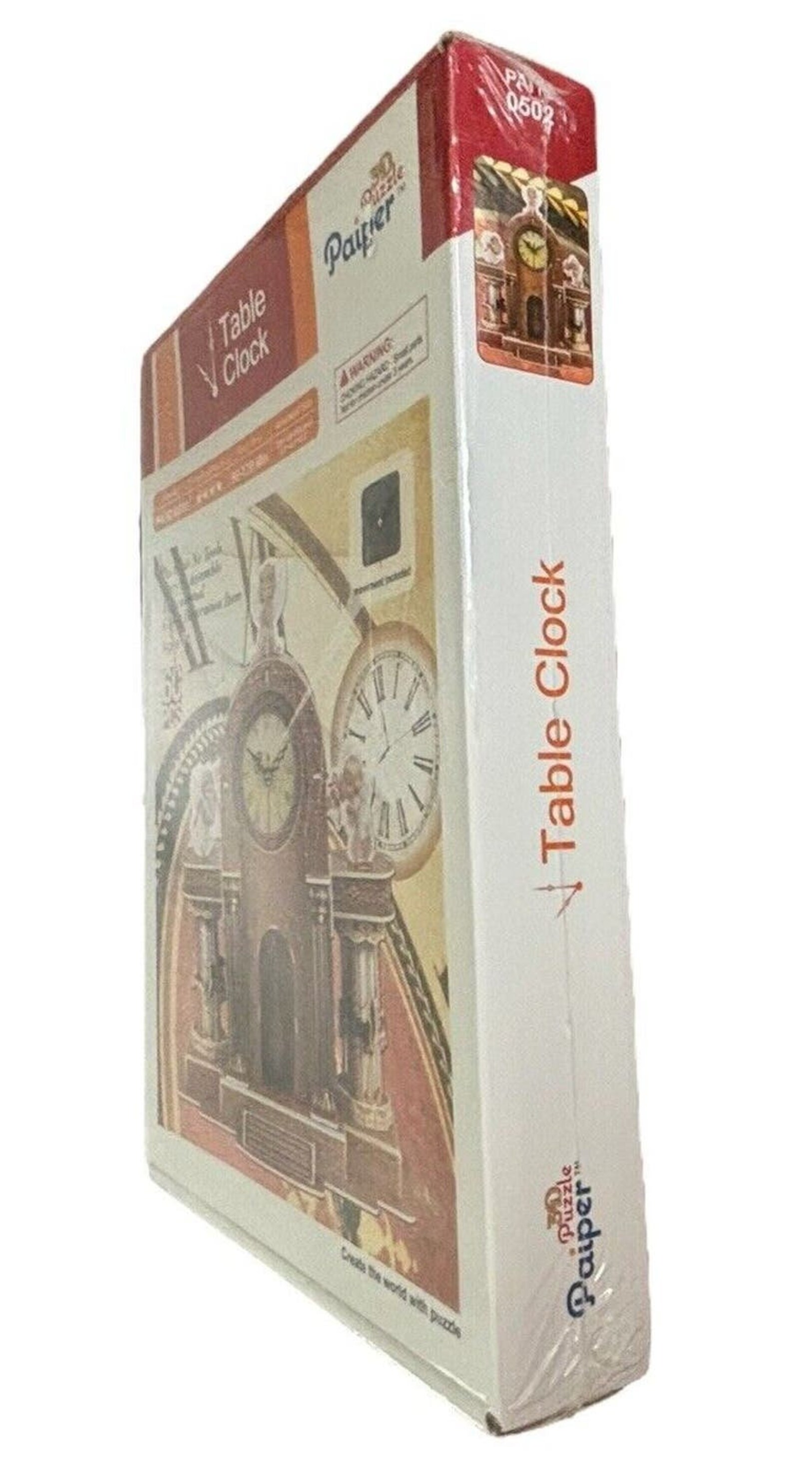 Paiper 3D Puzzle Table Clock 60 PCS for Ages 7 and up 8.9''X4.8''X9.8 ...
