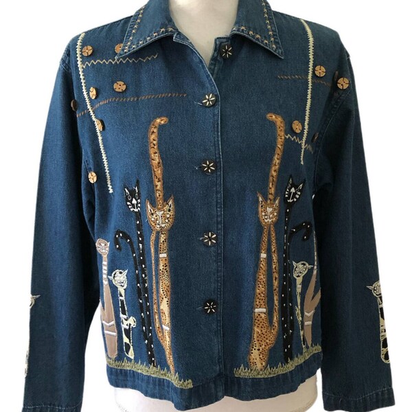 Denim Cat Bed - Etsy