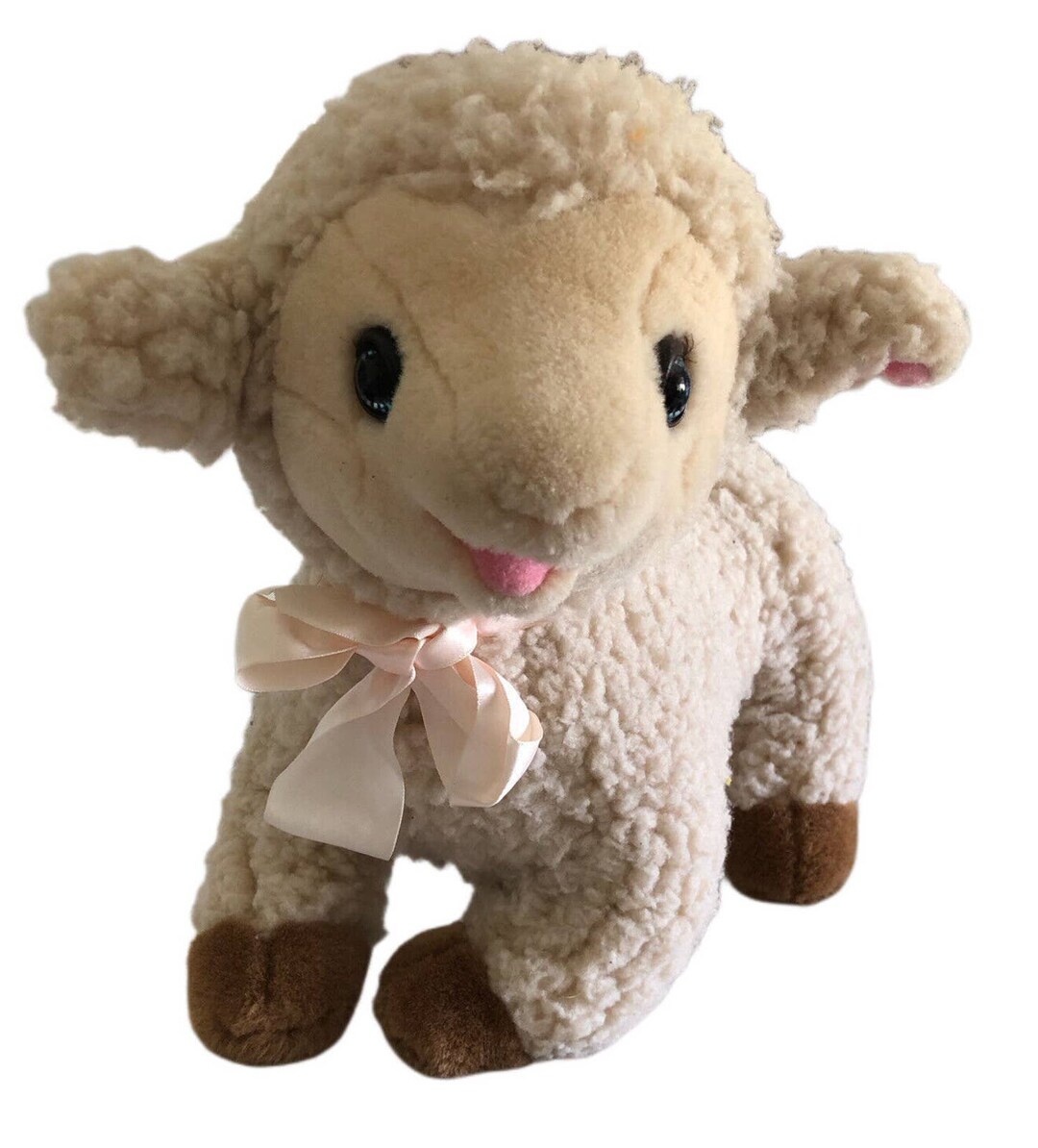 Vintage 20 Fine Toy Company Realistic Lamb Sheep Plush Stuffed Animal Korea - Etsy