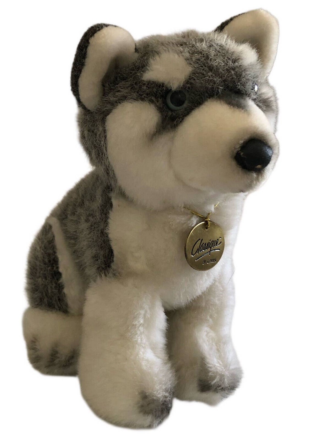 Vintage Rare Dakin Classique Plush Siberian Husky Dog Stuffed Animal ...