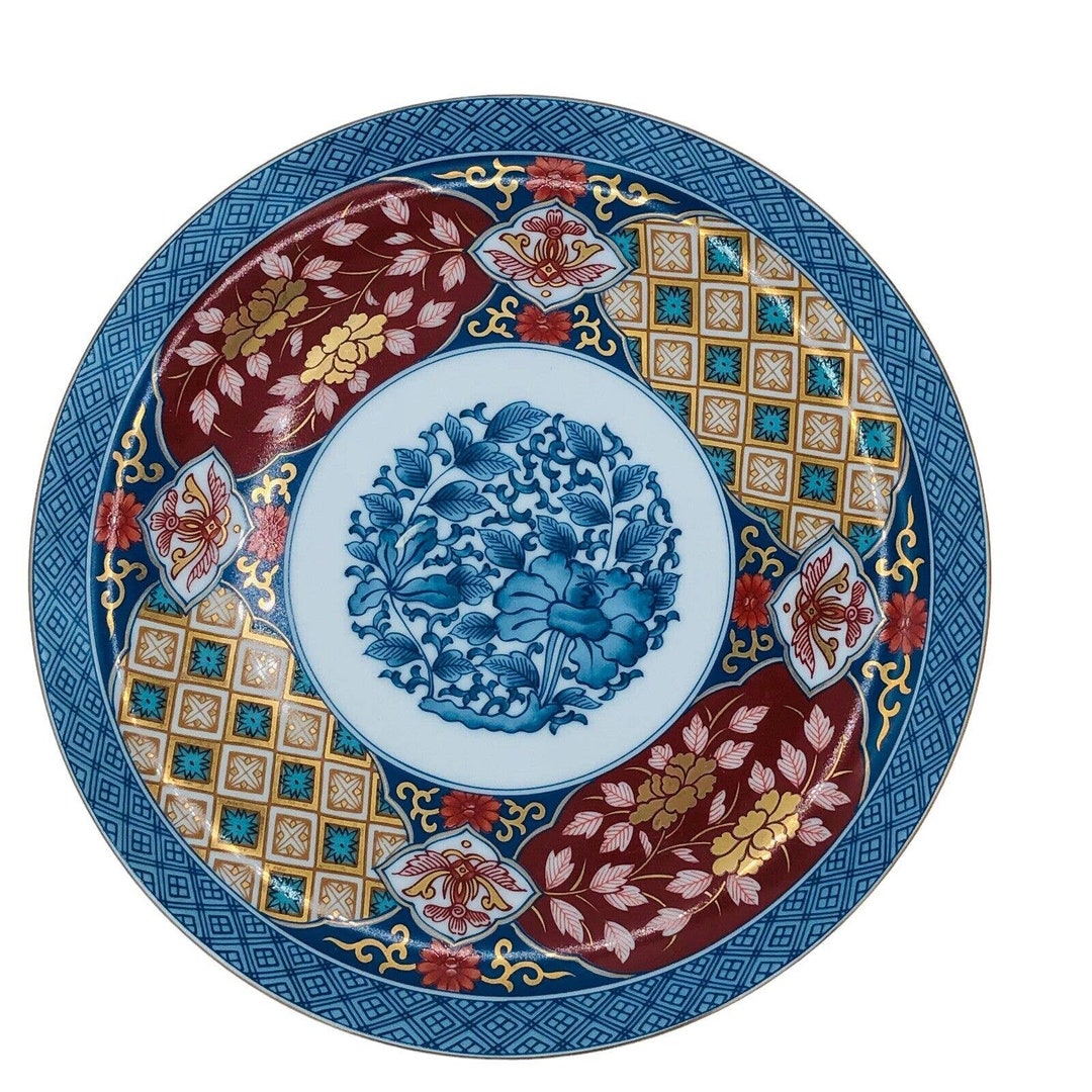 Japanese Imari Porcelain Round Serving Platter/plate Smithsonian ...