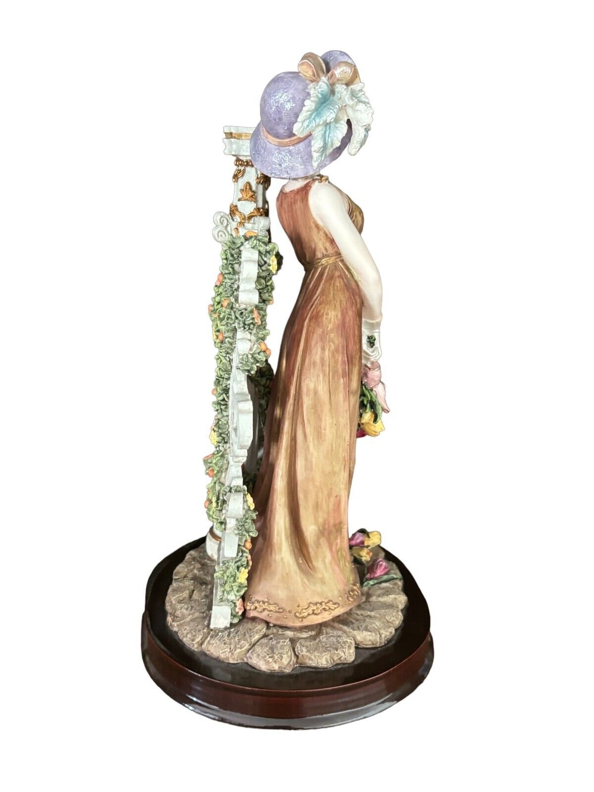 Vintage Giovanni Collection Turtle King Corp Lady Flowers Pillar Dog ...