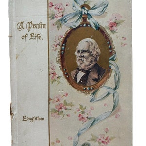 A Psalm of Life by Henry Wadsworth Longfellow Hardcover Antique Book - Etsy
