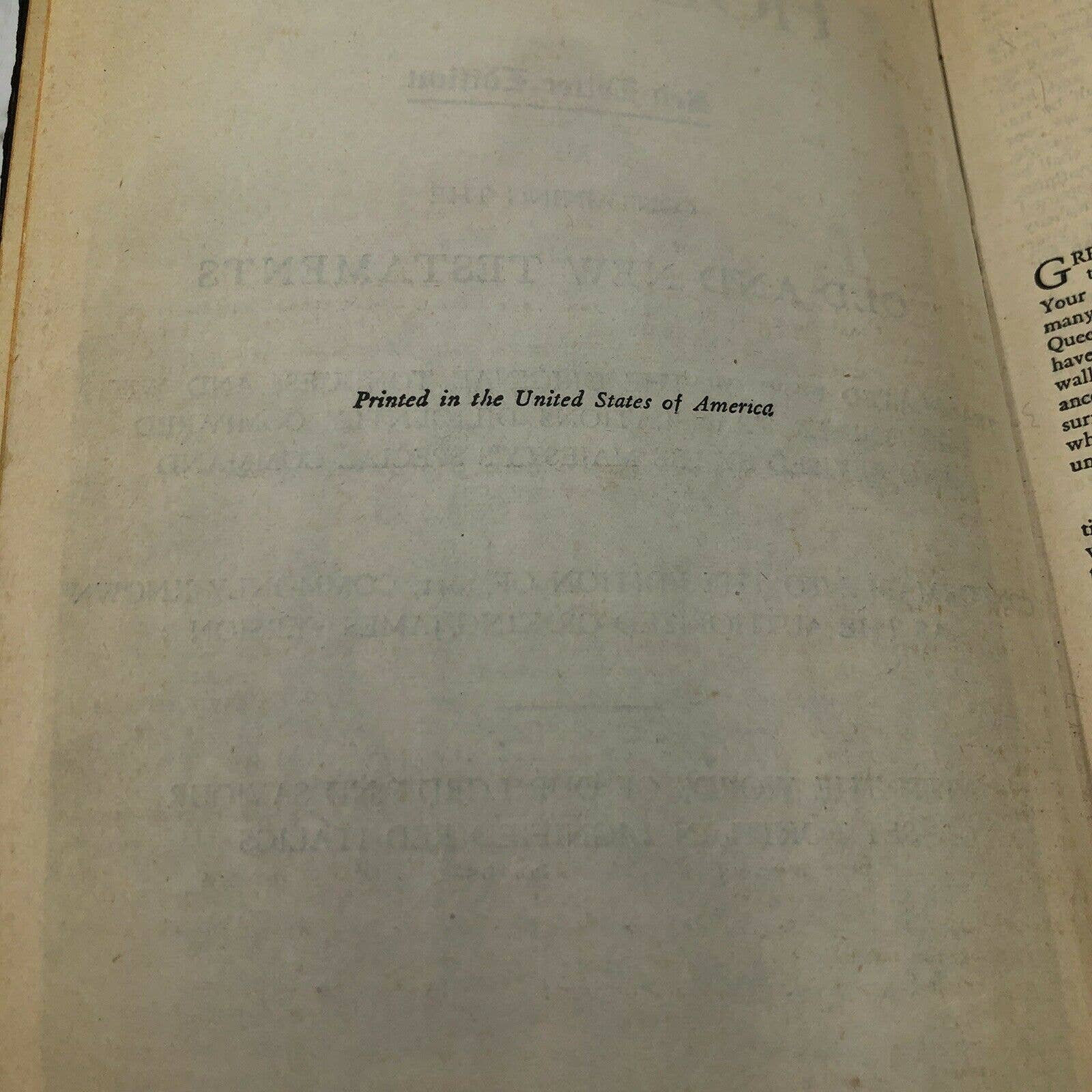 Holy Bible Red Letter Edition Softcover Books Inc Publishers Old & New ...