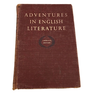 Adventures in English Literature Laureate Edition 1963 X-library Book ...