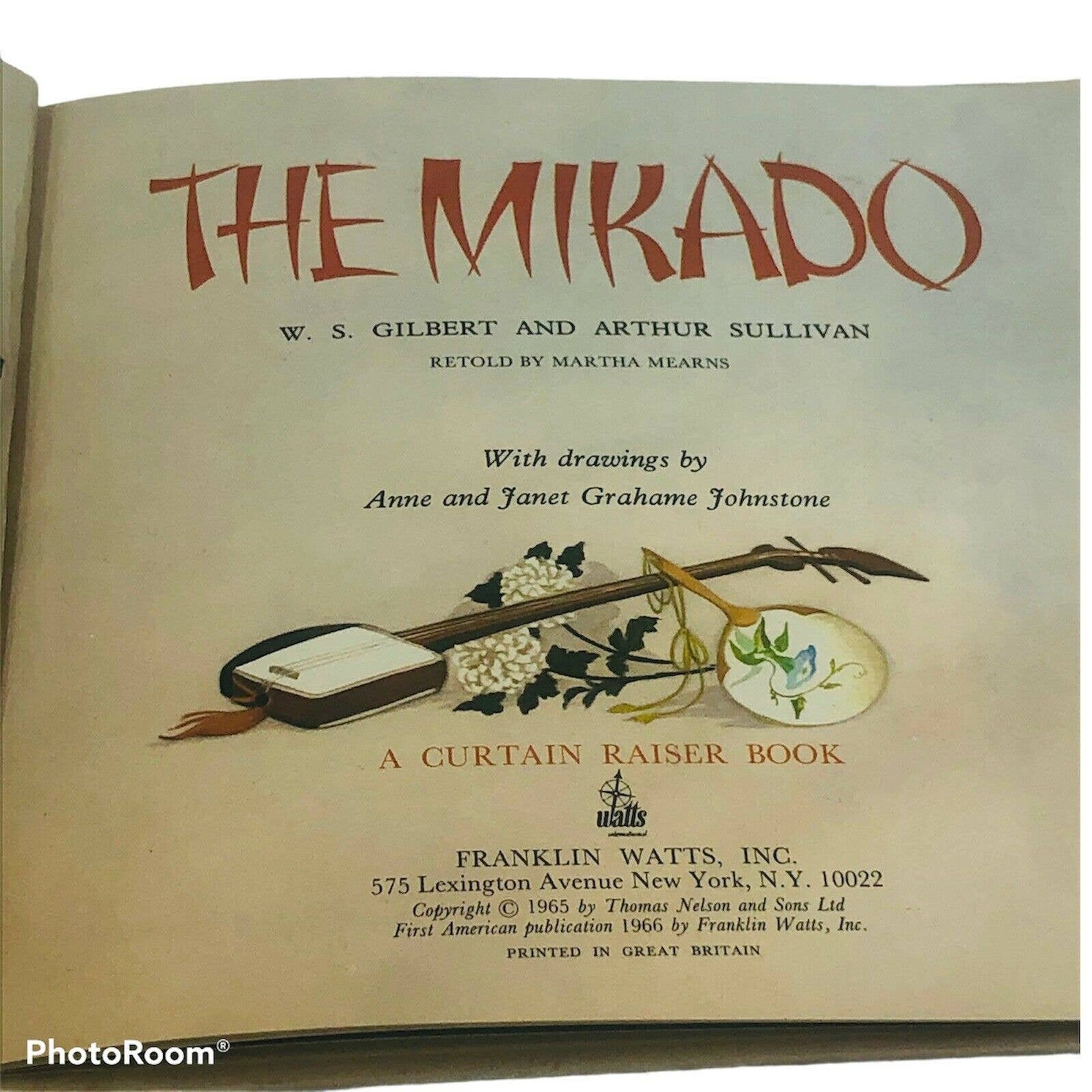 The Mikado Opera 1965 Hardback W.S Gilbert Arthur Sullivan | Etsy