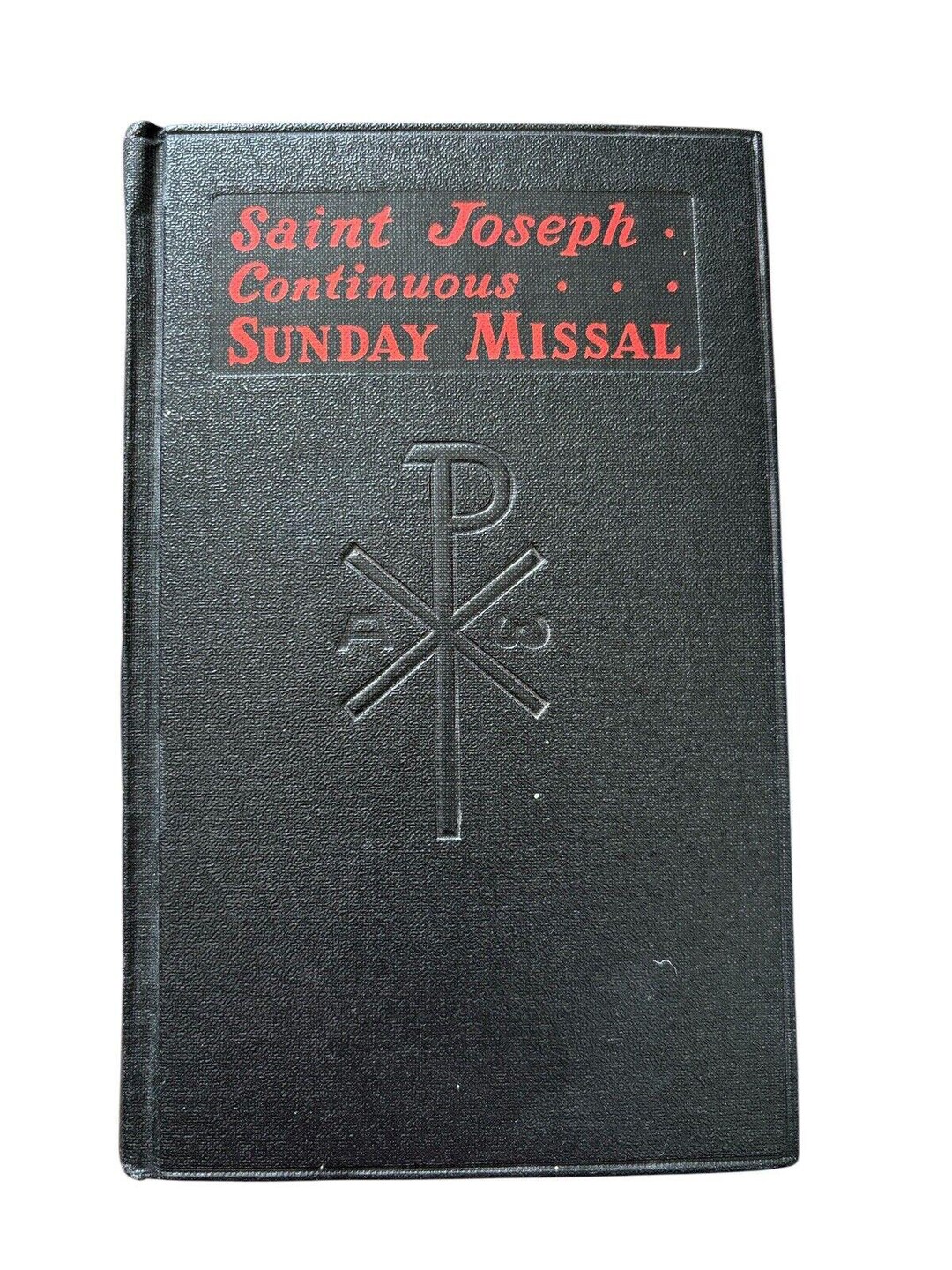Saint Joseph Continuous Sunday Missal 1963 Catholic Mass Vintage Rev ...