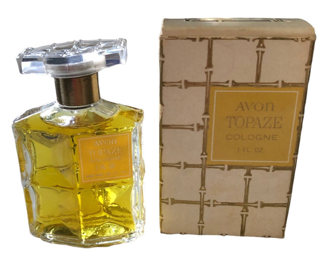 Vintage Avon Perfume Topaze Cologne 1.0 FL OZ New Old Stock - Etsy