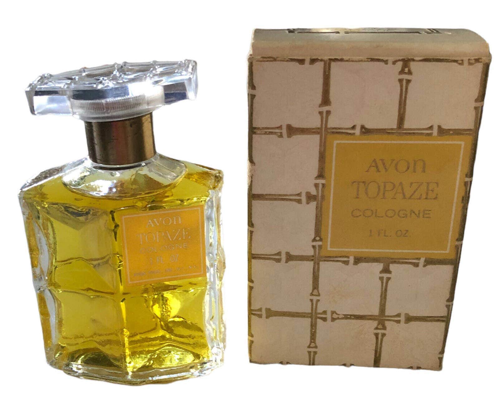 Vintage Avon Perfume Topaze Cologne 1.0 FL OZ New Old Stock - Etsy