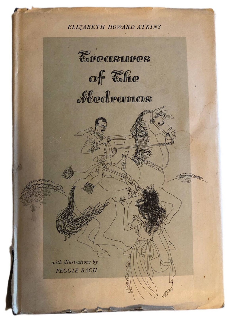 Elizabeth Howard Atkins / Treasures of the Medranos 1st Edition 1957 - Etsy