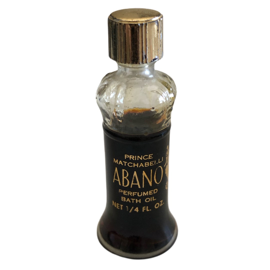 Prince Matchabelli Abano Perfumed Bath Oil 1/4 Fl Oz - Etsy