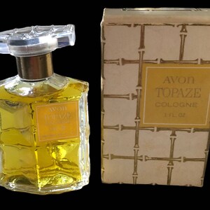 Vintage Avon Perfume Topaze Cologne 1.0 FL OZ New Old Stock - Etsy