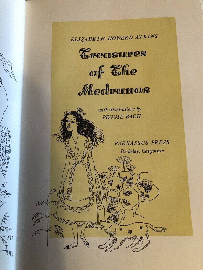 Elizabeth Howard Atkins / Treasures of the Medranos 1st Edition 1957 - Etsy