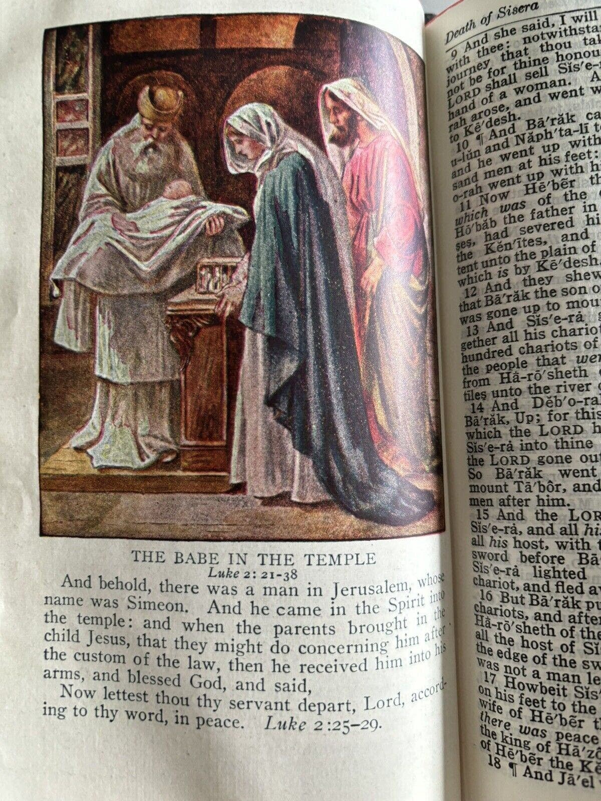 1932 Nelson Holy Bible Congregational Publishing Society With Helps ...