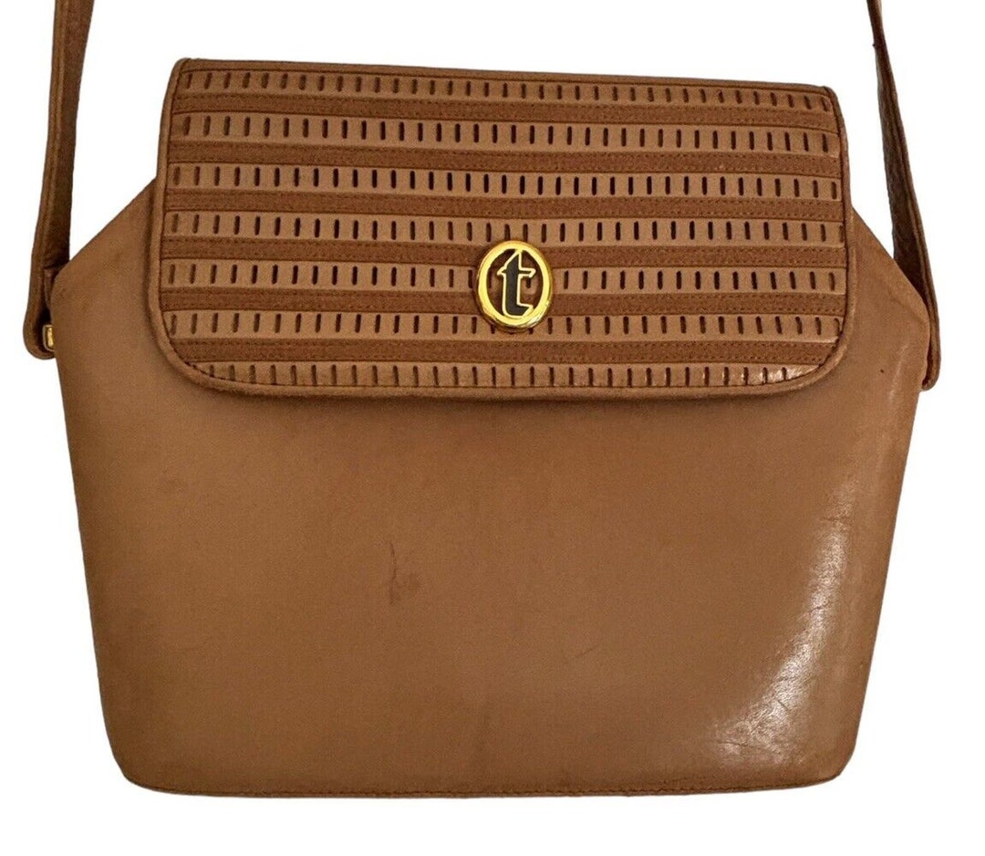 A. Testoni Bags A. Testoni Italian Luxury Crossbody Fold Over Handbag ...