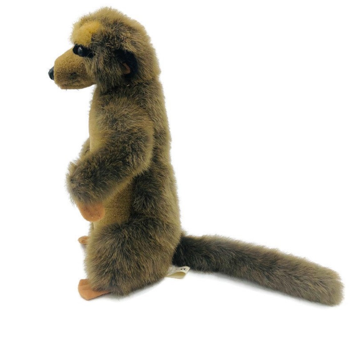K&M Int USA Brown Gray Meerkat Weasel 11 Inch Stuffed Animal Plush 1994 ...