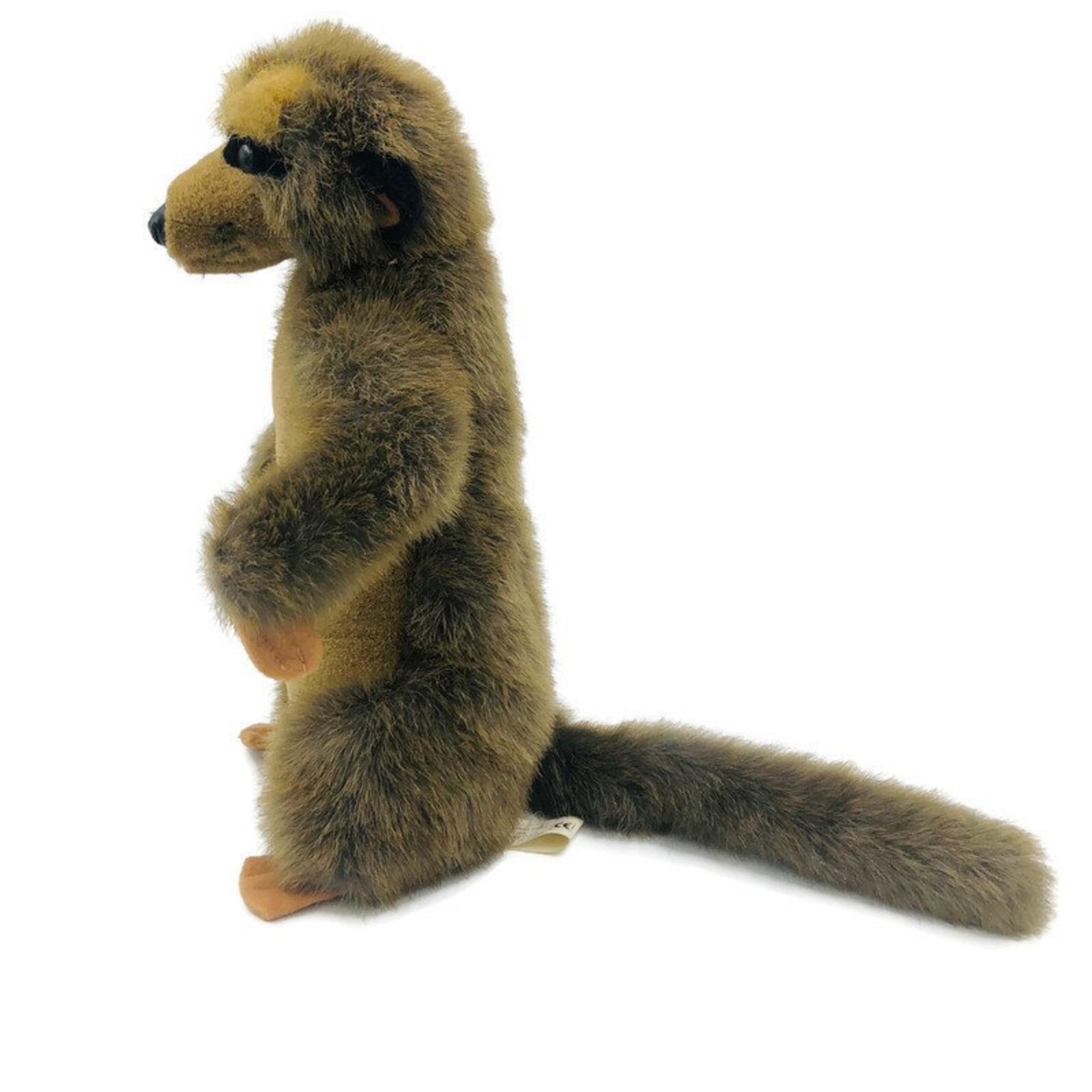 K&M Int USA Brown Gray Meerkat Weasel 11 Inch Stuffed Animal Plush 1994 ...