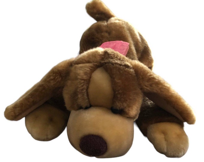 Animal Alley Darby Hound Dog 14" Plush Brown Toys R Us 2000 Stuffed ...