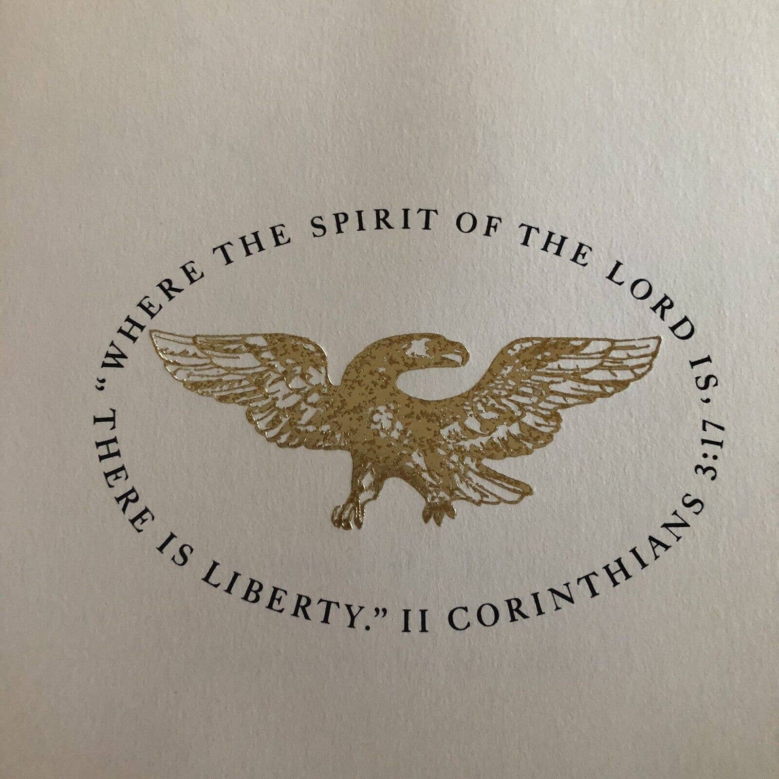 The Bible and the Constitution of the United States of America 1983 ...