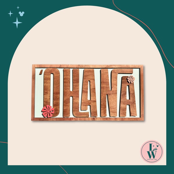 Ohana Sign - Etsy