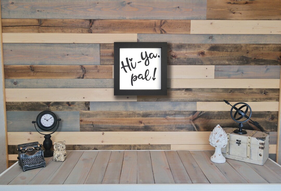 Disney Mickey Home Decor Sayings Hi-ya Pal Home - Etsy