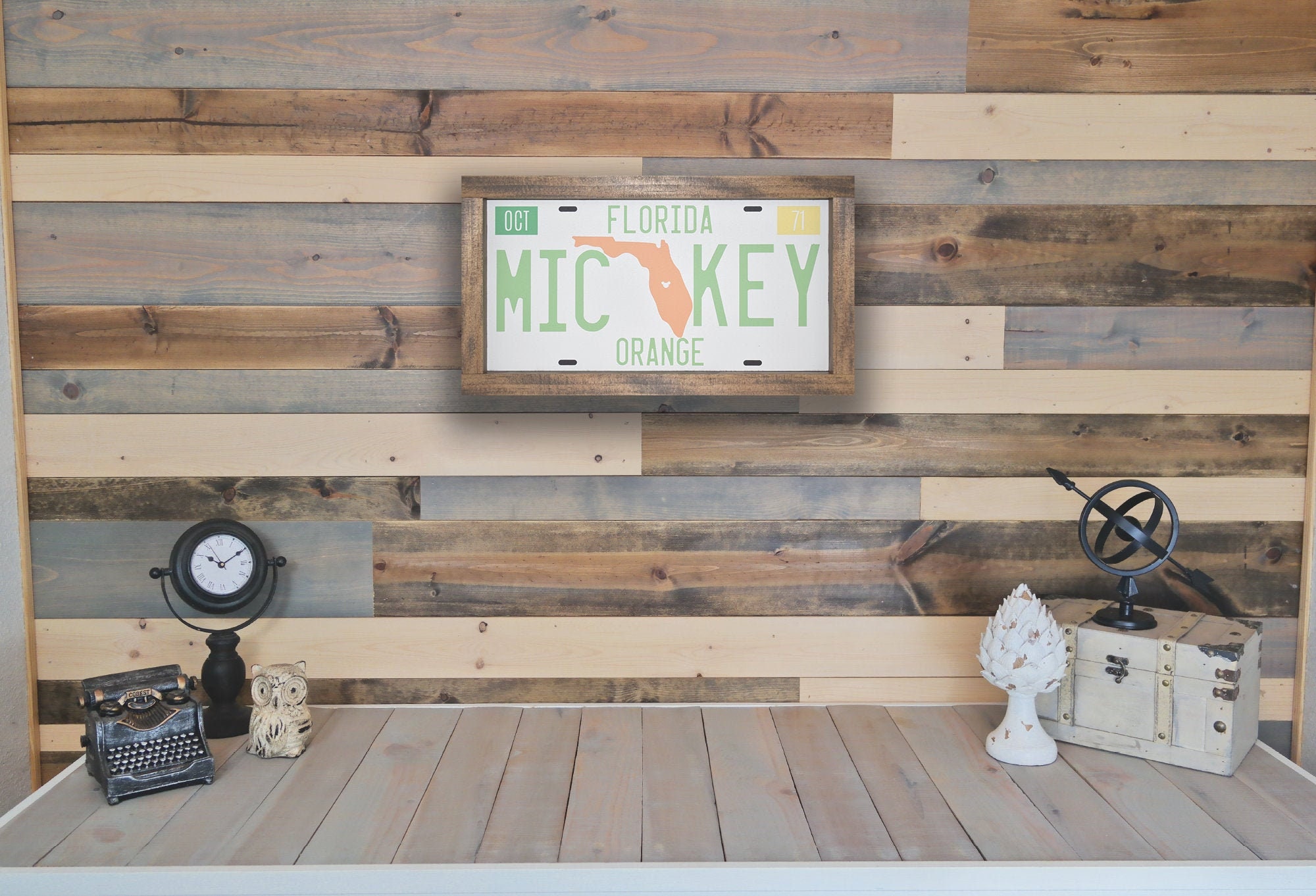 Disney License Plate Disney World Disneyland Mickey - Etsy