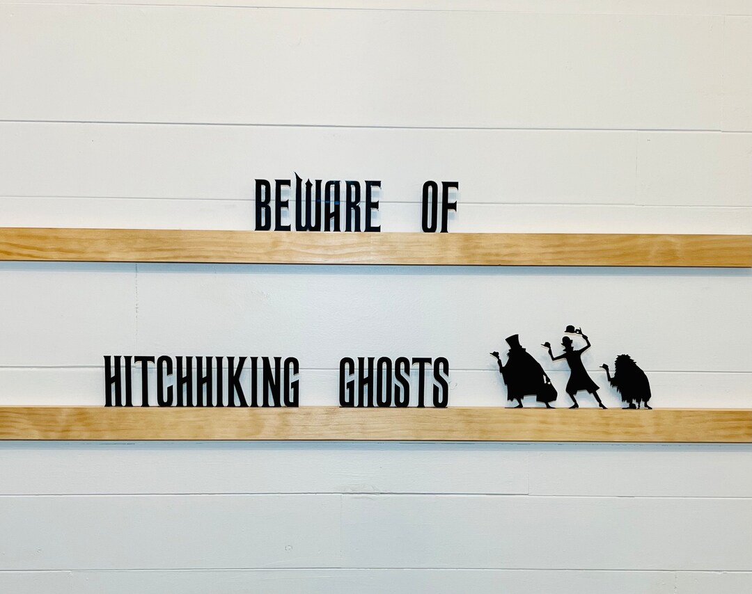 Letter Ledge Character Pack Acrylic Letters 3D Haunted Mansion ...