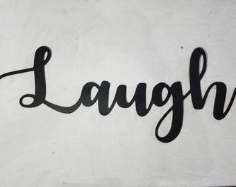 Laugh sign | Etsy