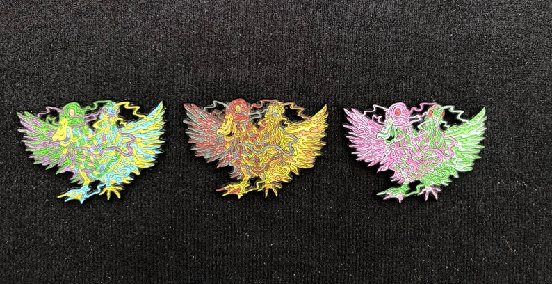 Twiddle Pigeons Playing Ping Pong Pin Gatsby X Pigeon | Etsy