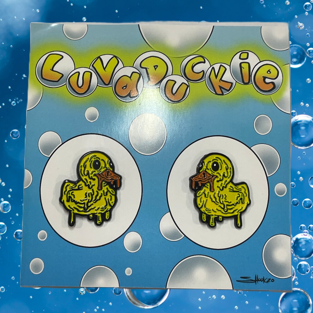 Melting Duck Luvaduckie Babies Pin Set Ducks Ducklings Twiddle Pin - Etsy