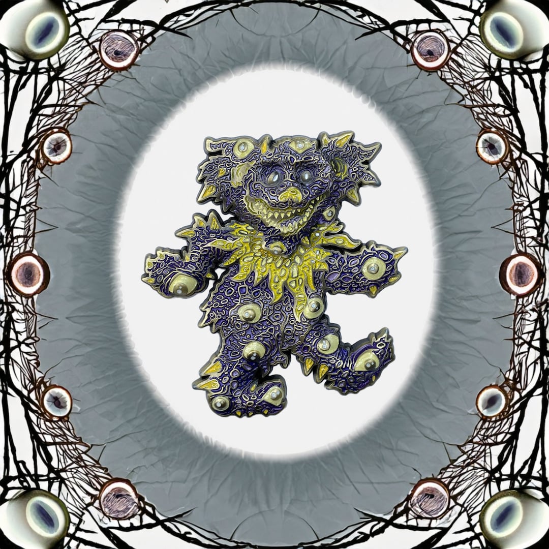 Scary Dancing Bear Oddities Large 3D Halloween Pin - Etsy