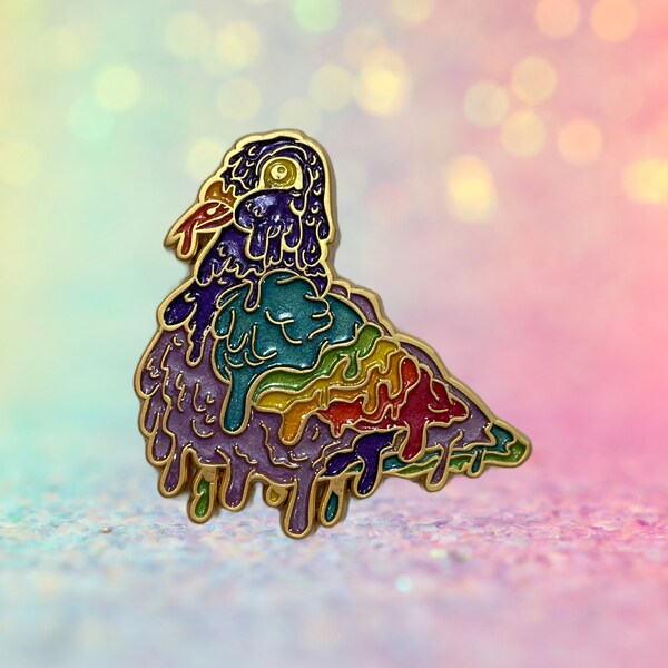 Pigeon Pin - Etsy