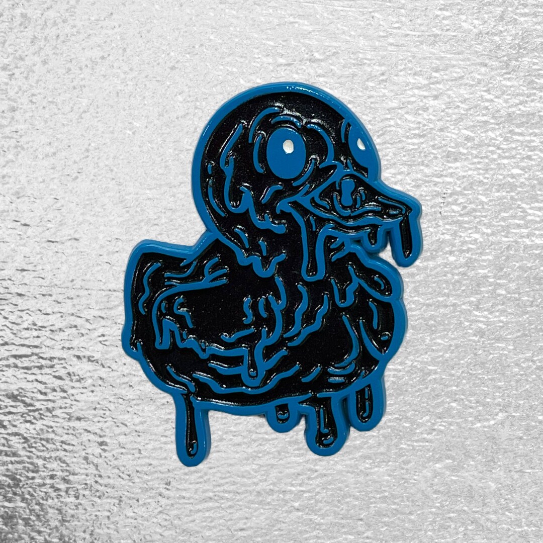 Melting Duck Luvaduckie V1 & V2 Pin - "blue Steel" - Twiddle Pin - Etsy