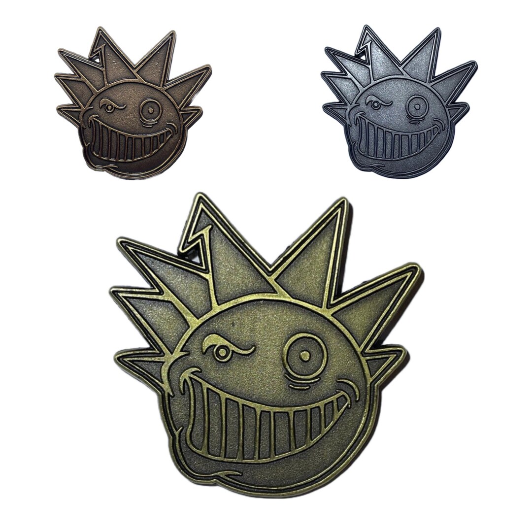 Spitfire Boog - Boognish Fireball Ween Pin - Antique Copper, Silver ...