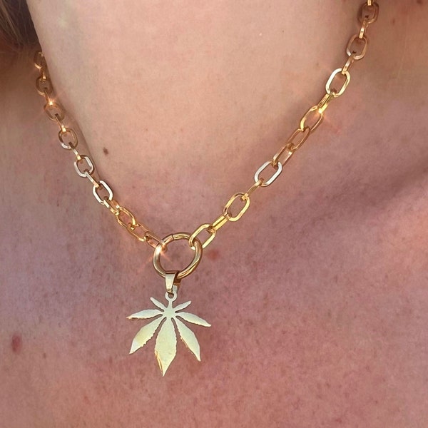 Weed Necklace - Etsy