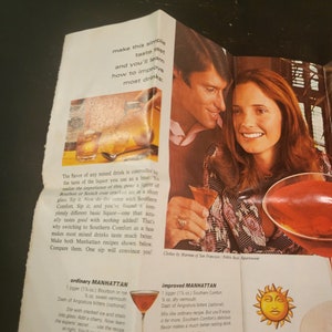 Rare Magazine Ad Insert From Southern Comfort - Etsy
