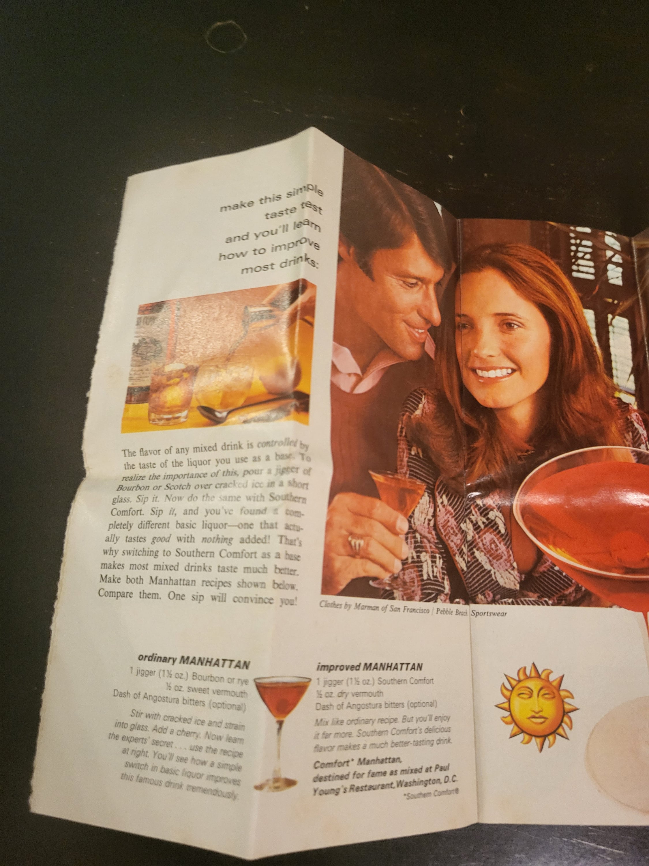 Rare Magazine Ad Insert From Southern Comfort - Etsy