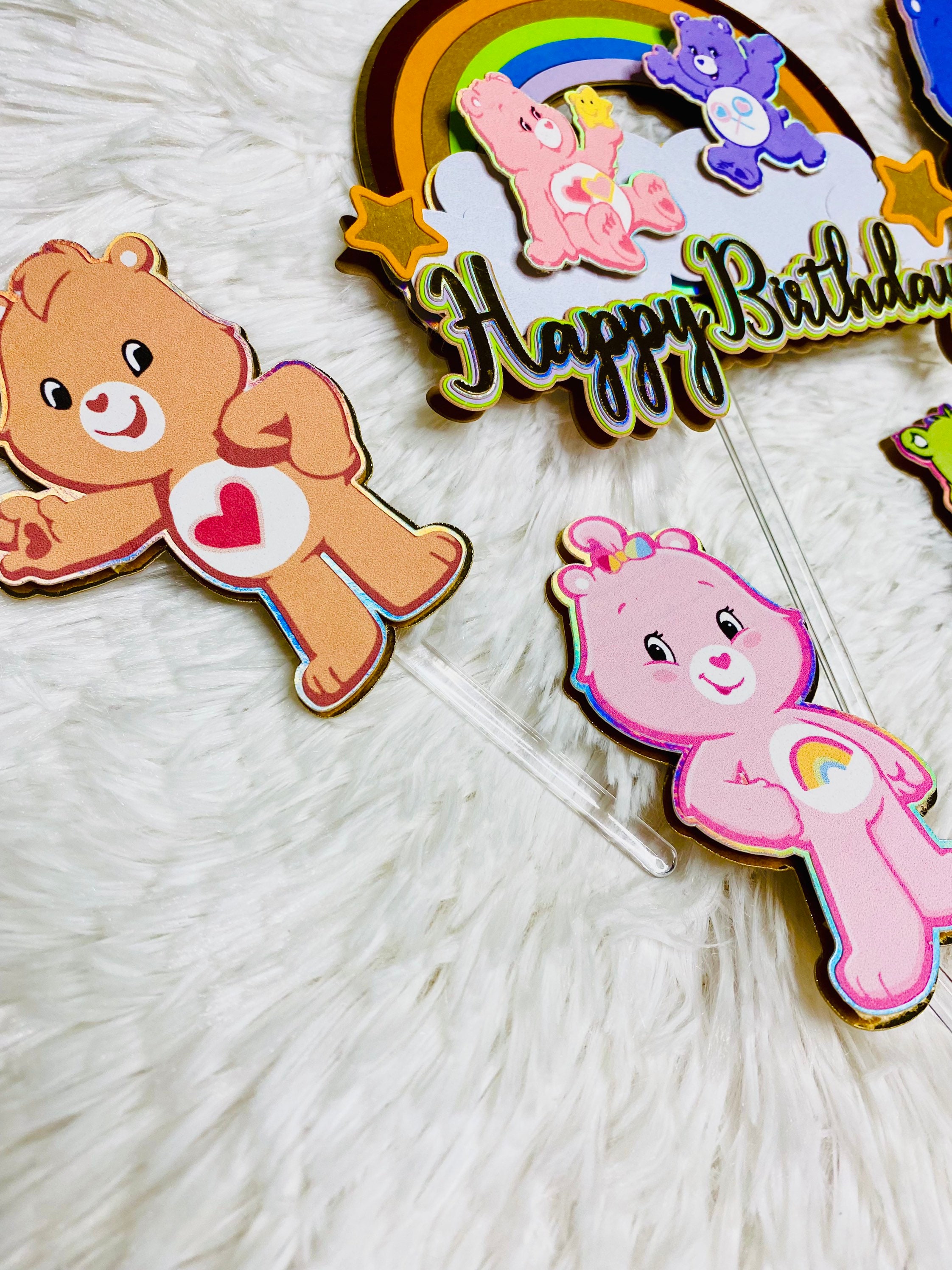 Care Bears Cake Toppers - Etsy