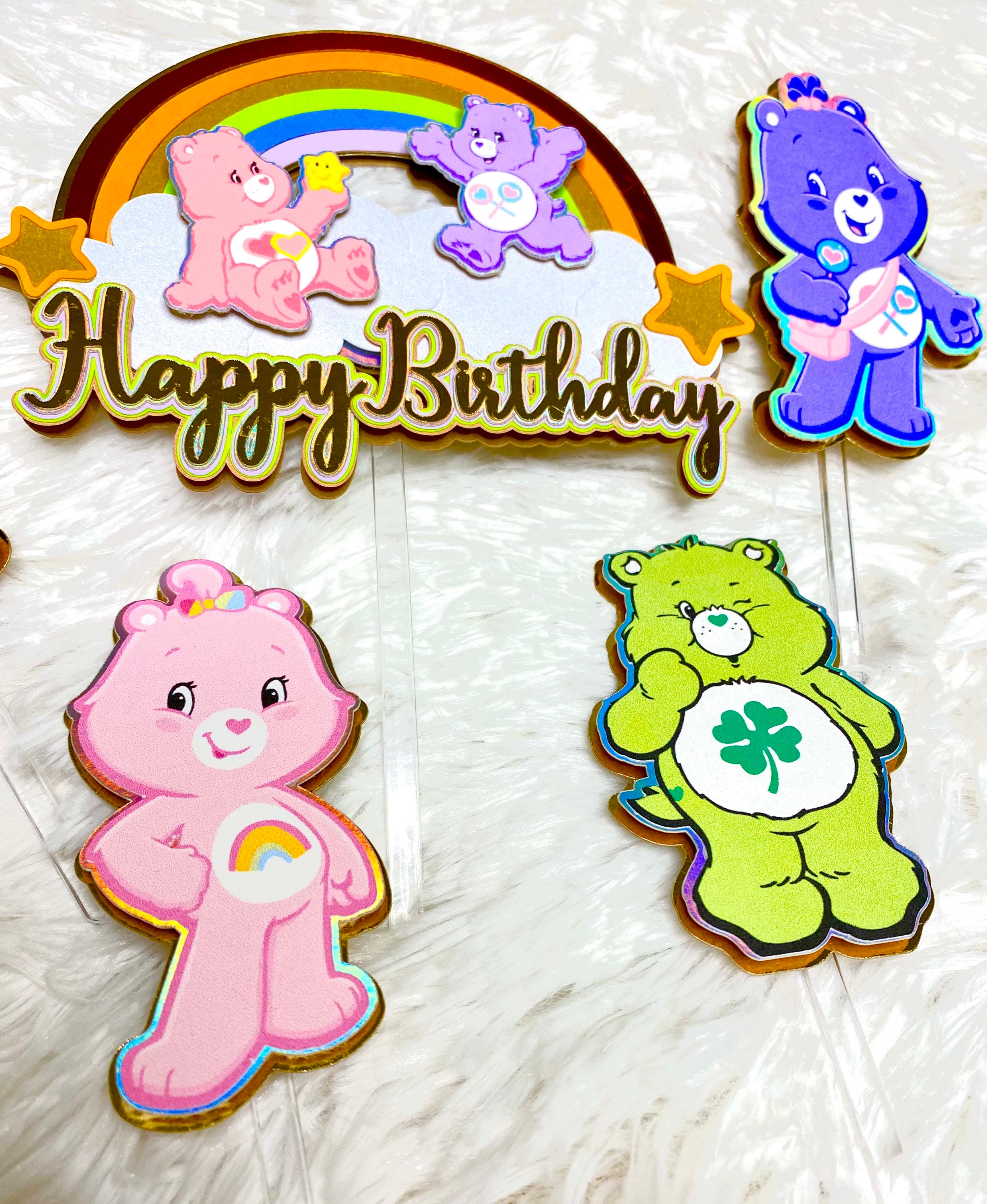 Care Bears Cake Toppers - Etsy