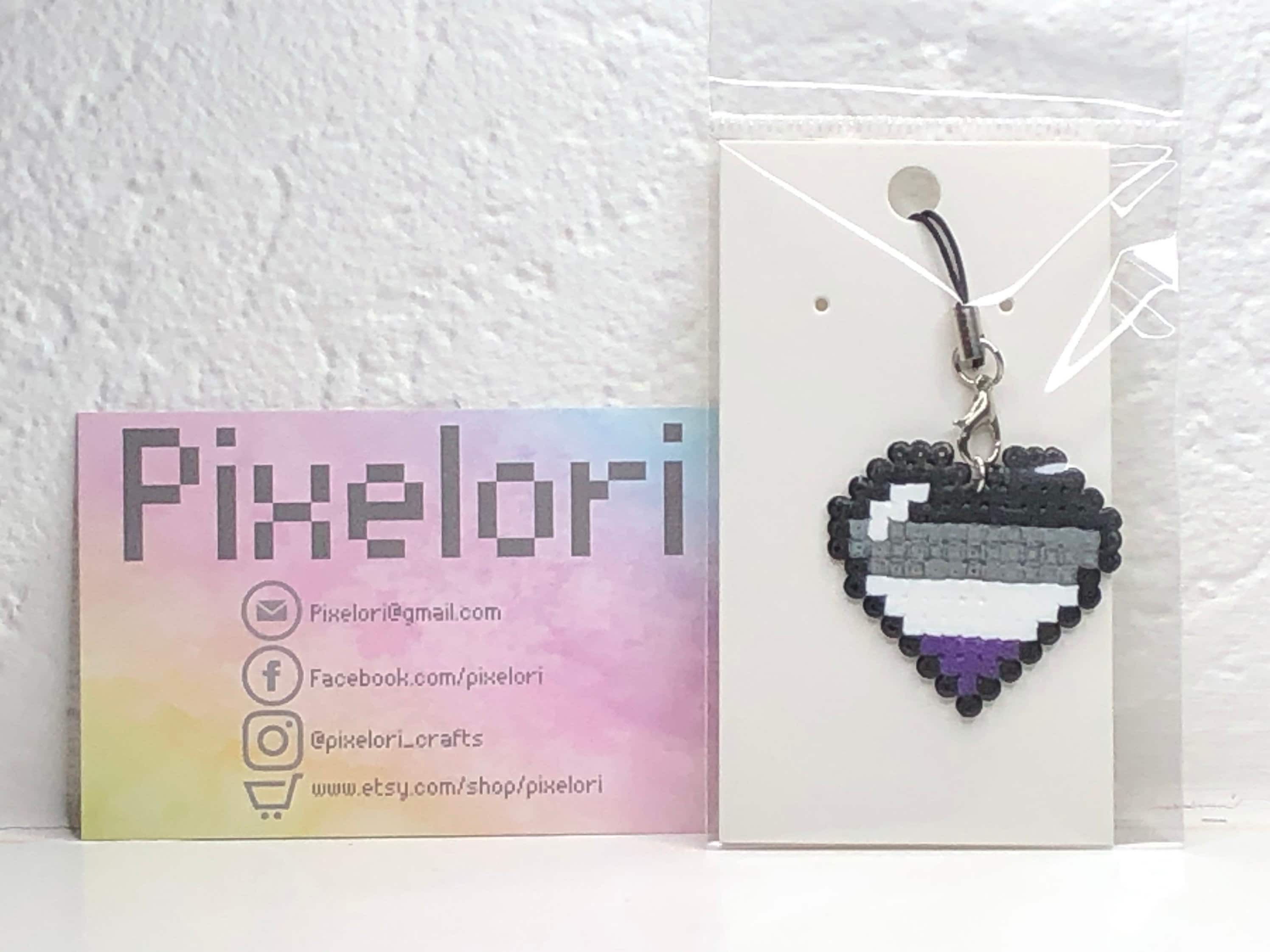 Rainbow Pride Flags Heart Zipper Pull Charm Trans Bi Enby Pan | Etsy