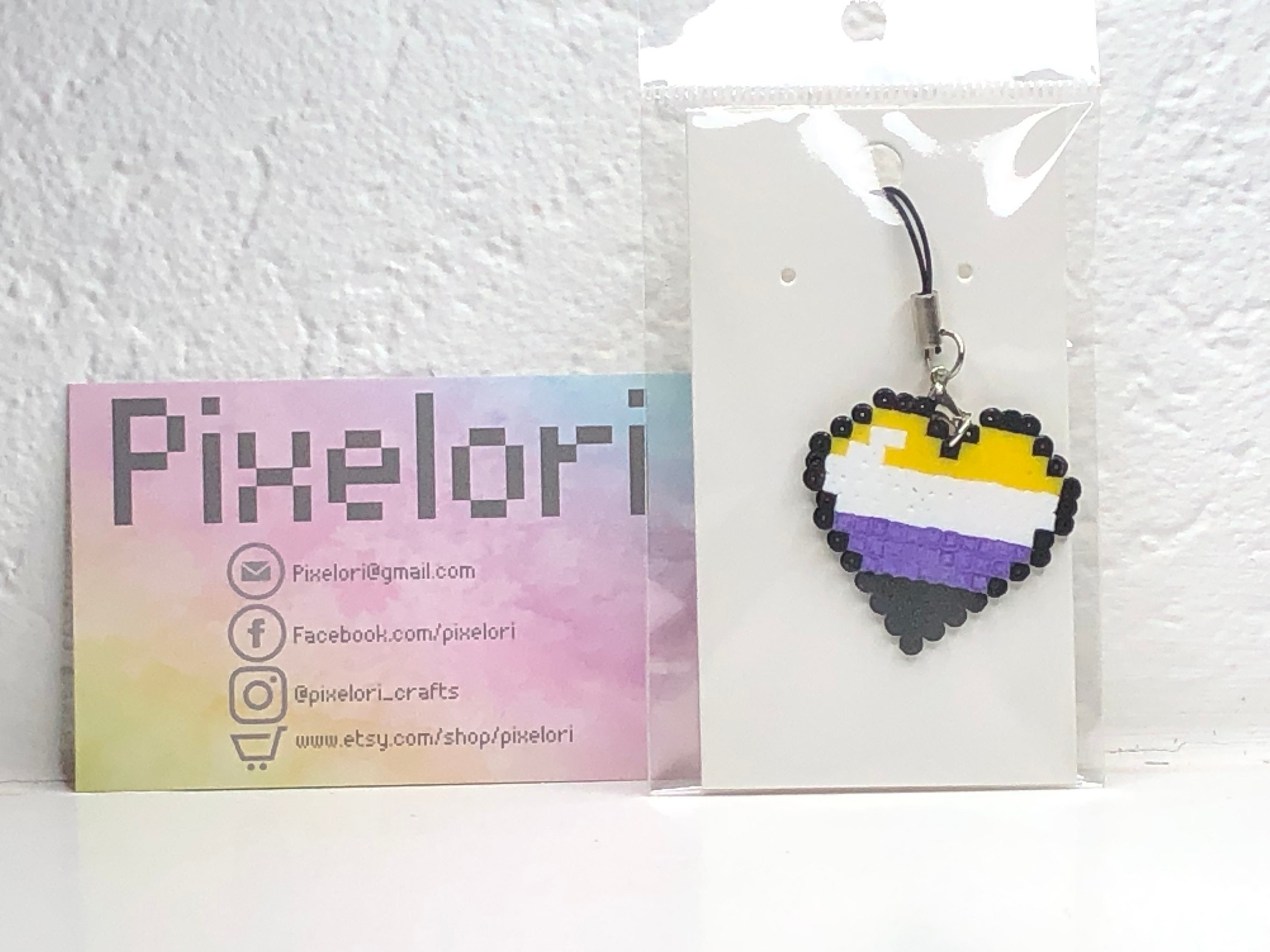 Rainbow Pride Flags Heart Zipper Pull Charm Trans Bi Enby Pan Asexual ...