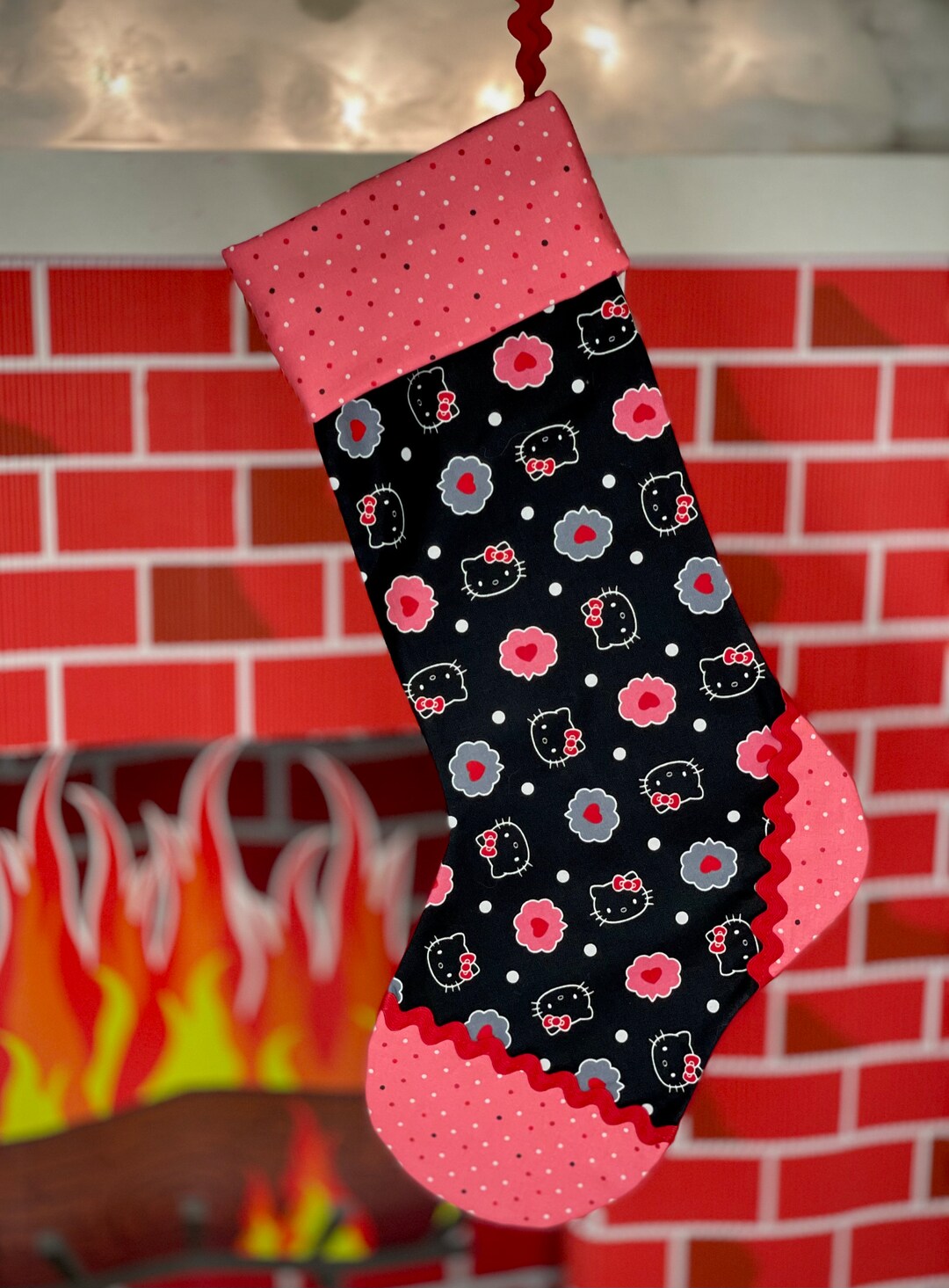 Hello Kitty Holiday Stocking - Etsy