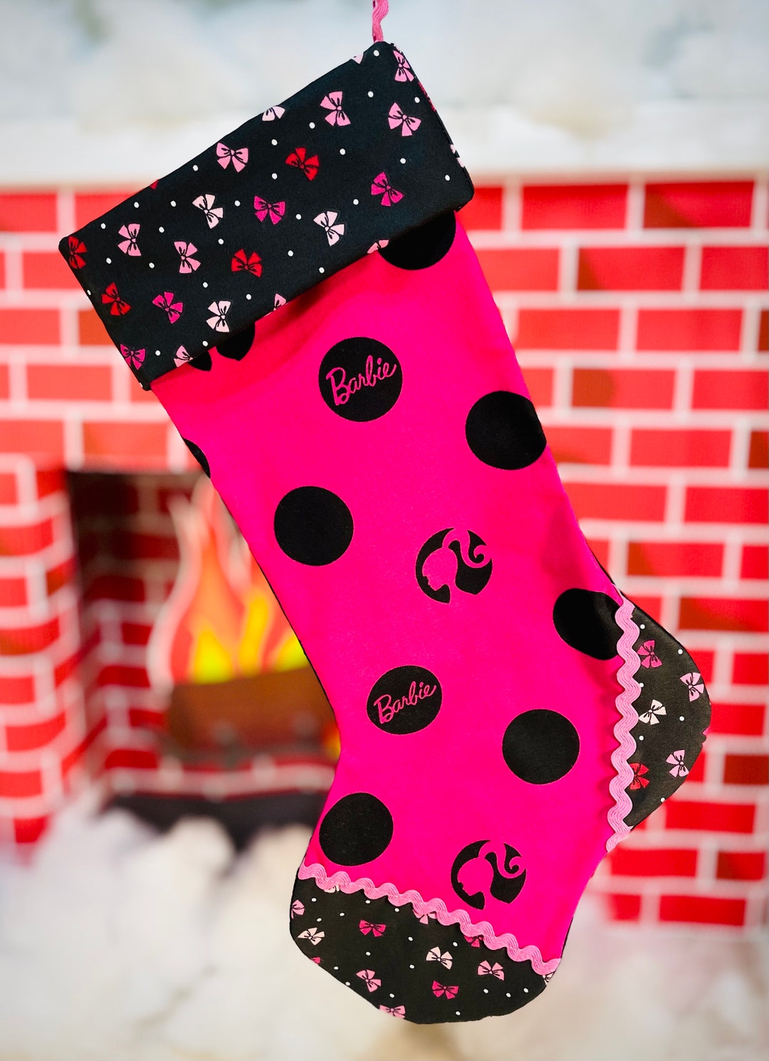 Barbie Holiday Stocking - Etsy