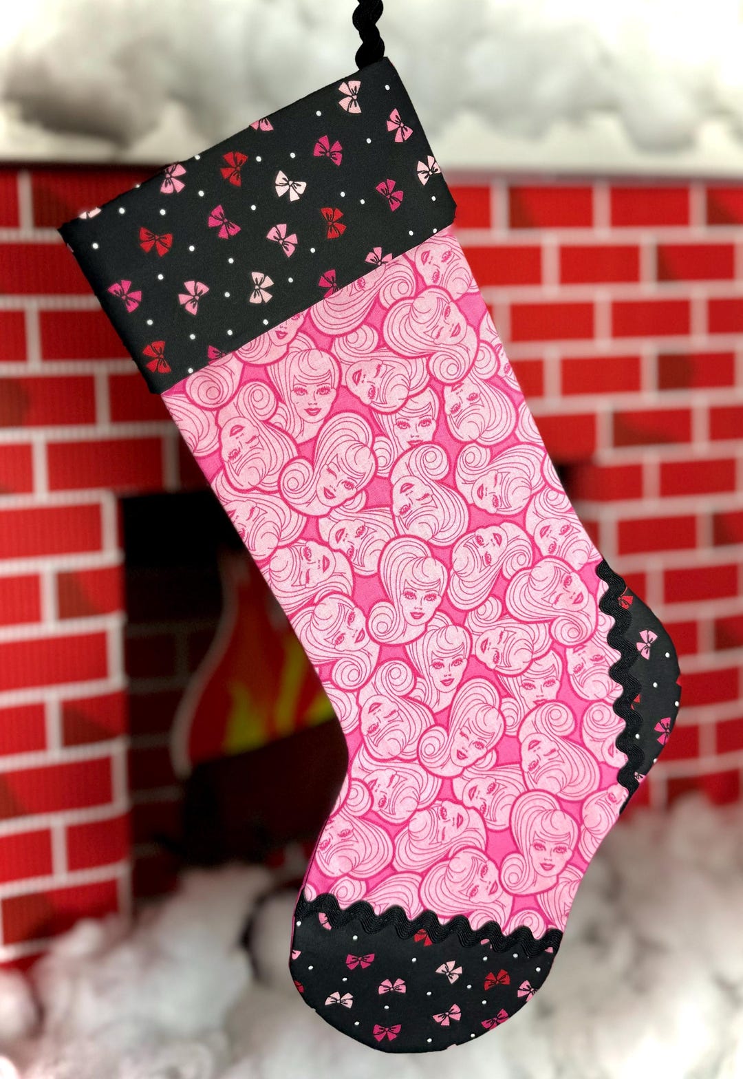 Barbie Holiday Stocking - Etsy