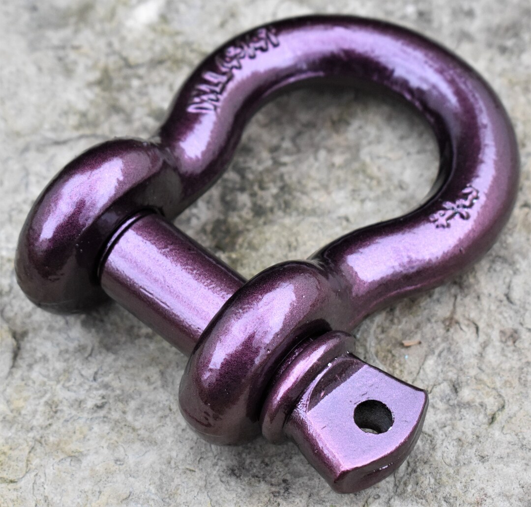 Screw Pin Anchor Shackle 3/4 Inch, Custom Powder Coated - Etsy