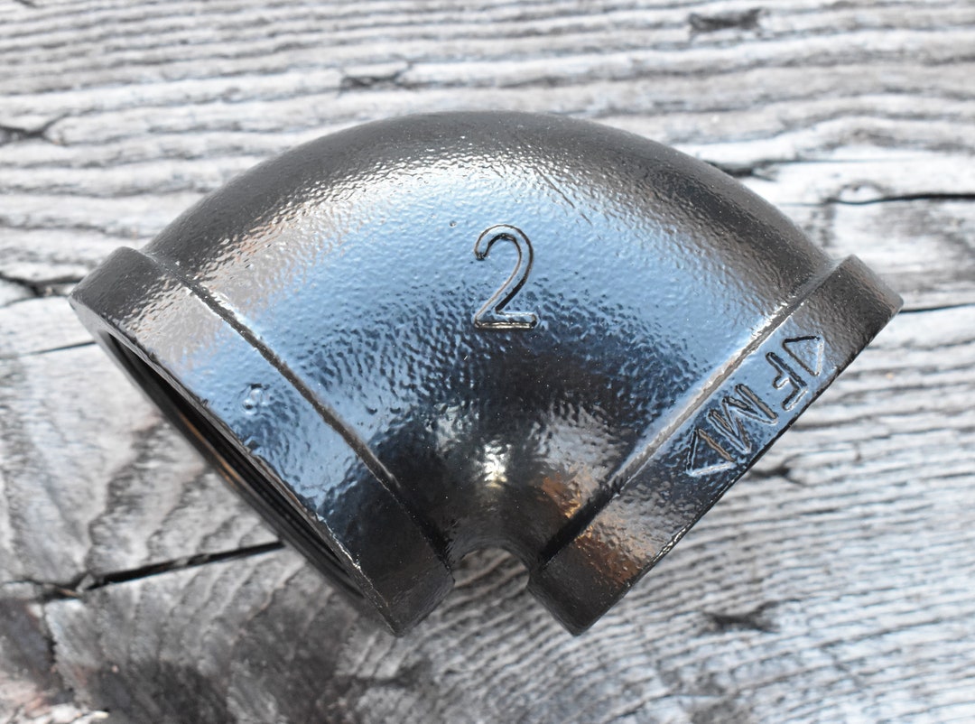 Pipe Elbow 90 Degree 2 Inch, Custom Powder Coated - Etsy