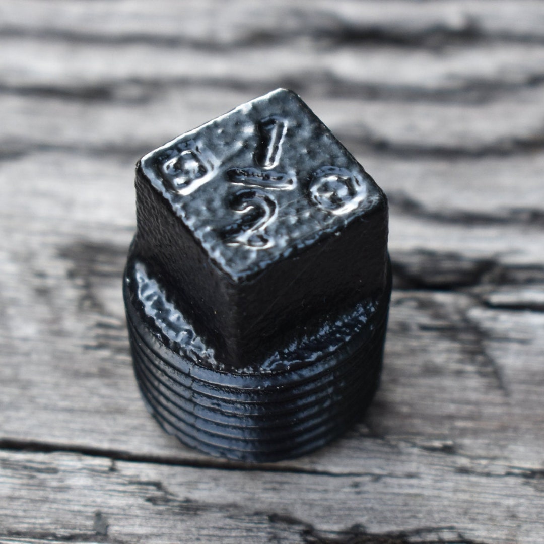 Pipe Plug 1/2 Inch, Custom Powder Coated - Etsy