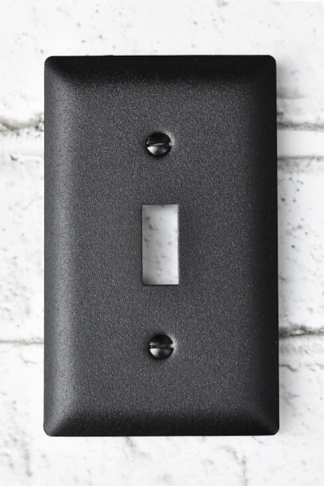 Stainless Steel Toggle Switch Wall Plate, Custom Powder Coated - Etsy