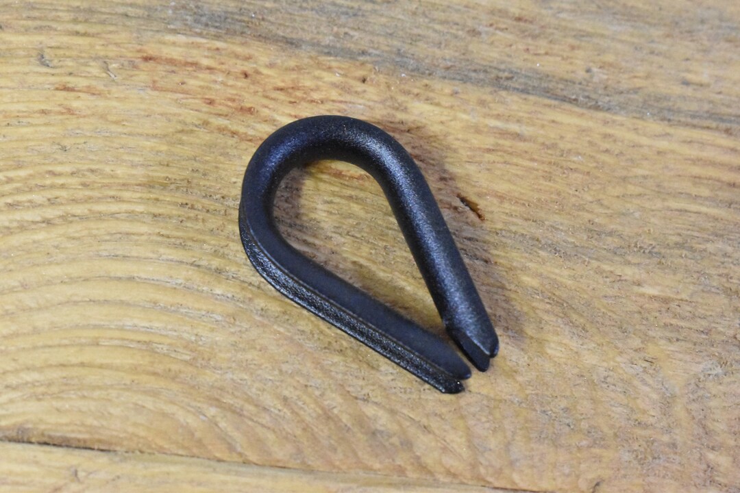 Wire Rope Thimble 1/4 Inch, Custom Powder Coated - Etsy